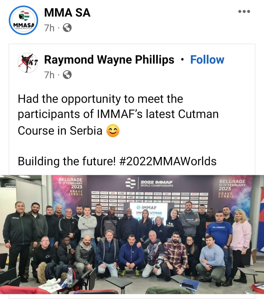 IMMAF Double Standards. - Ruckus Media